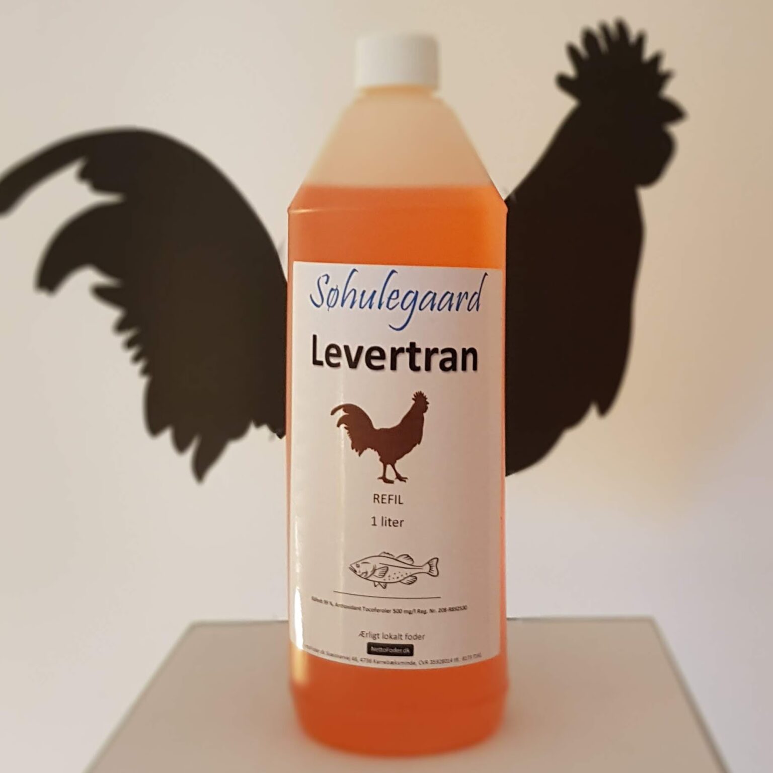 Levertran 1 Liter REFIL | Foderven